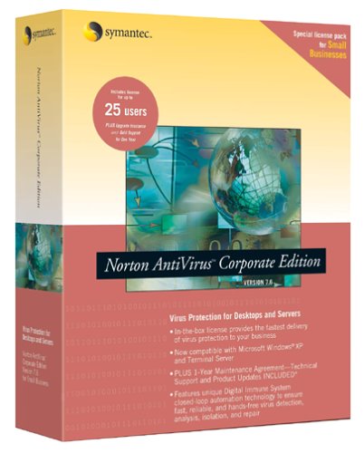 Norton AntiVirus 7.6 Corp Edition SMB (10-user)