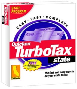 turbotax 2001 ca state