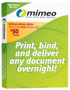 mimeo on-demand printing e-service starter kit