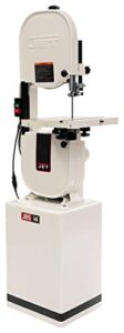 jet jwbs-14cs, 14-inch woodworking bandsaw, 1hp, 1ph 115/230v (708115k)