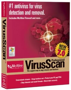 virusscan professional 7.0