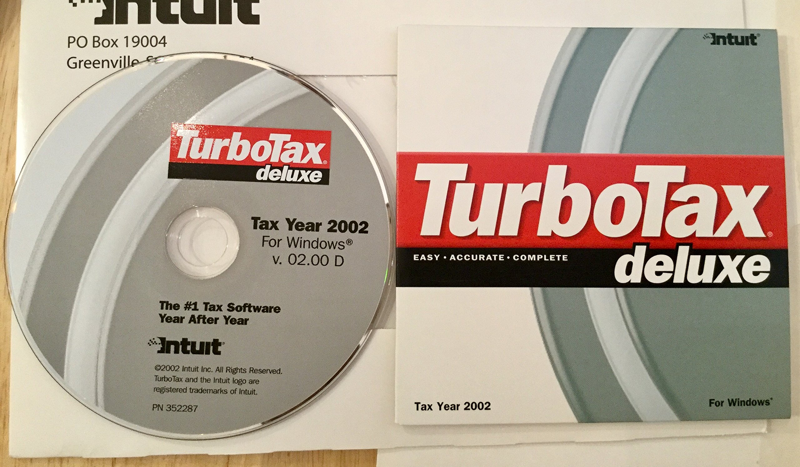 TurboTax Deluxe 2002