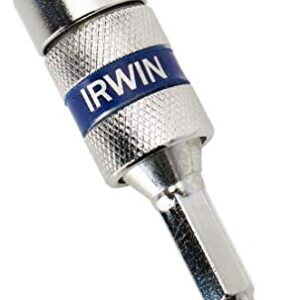 IRWIN Tools 2-1/2 Inch Speedbor Lock N' Load Quick Change Bit Holder (4935703),Silver