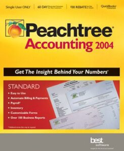 peachtree accounting 2004