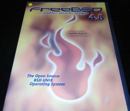 E-Book FREEBSD 4.8 4CD SET IN DVD CASE ( FBSD4.8C )