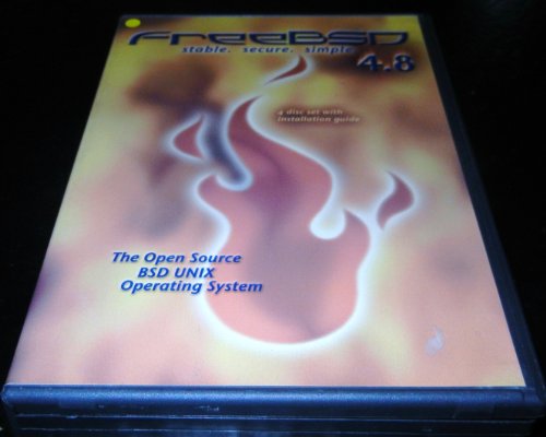 E-Book FREEBSD 4.8 4CD SET IN DVD CASE ( FBSD4.8C )