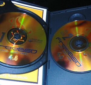 E-Book FREEBSD 4.8 4CD SET IN DVD CASE ( FBSD4.8C )