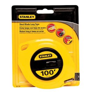 stanley 34-103 50-foot-by-3/8-inch steel long tape rule