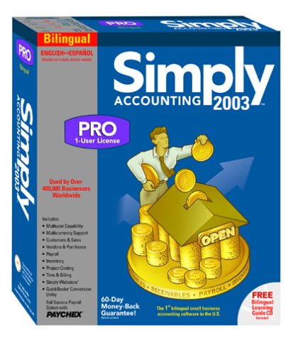 Simply Accounting 2003 Pro (Bilingual)