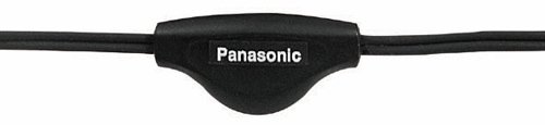 Panasonic Stereo Headphones On Ear Headphones with XBS Port, Integrated Volume Controller and Lightweight Foldable Design - RP-HT227-K (Black & Silver)