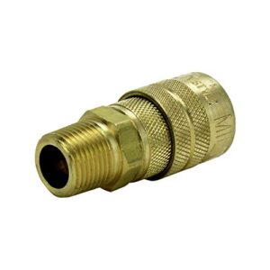 Milton S-719 3/8" MNPT M Style Coupler