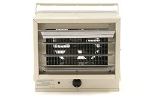 fahrenheat fuh electric heater for garage, factory, basement, warehouse, and outdoor use, beige