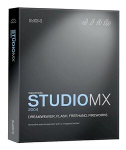 studio mx 2004 with flash