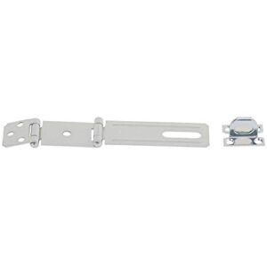 National Hardware N103-291 V34 Double Hinge Safety Hasp in Zinc plated, 4-1/2"