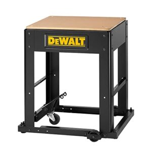 dewalt planer stand with integrated mobile base, 24” x 22” x 30” (dw7350)