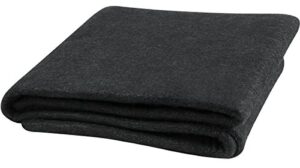 steiner 316-6x8 velvet shield 16-ounce black carbonized fiber welding blanket, 6' x 8'