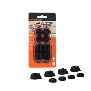 Pony Jorgensen Adjustable Clamp Jorgensen 7437 Work Protecting Bar Clamp Pads, Black