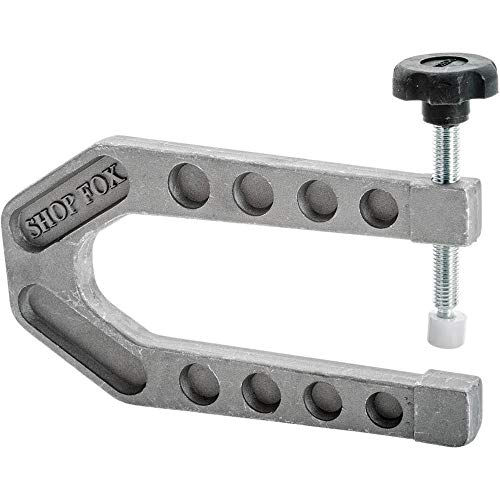 Shop Fox D2804 6-Inch Aluminum Deep Reach C-Clamp