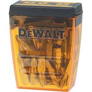 dewalt screwdriver bits, #2 phillips, 25-pack (dw2002b25)