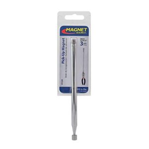 Slim 25” Durable Telescoping Magnetic Grabber/Retrieving Magnet with Pocket Clip (07228)