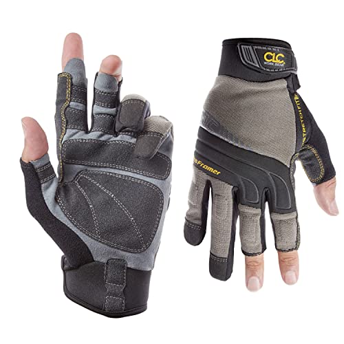 Custom Leathercraft140L Pro Framer Glove, Large, Black