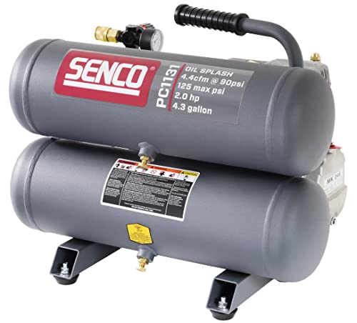 Senco PC1131 Compressor, 2.5-Horsepower (Peak) 4.3 gallon