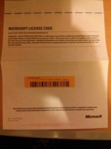 microsoft oem win small business svr cal ( t74-01094 )