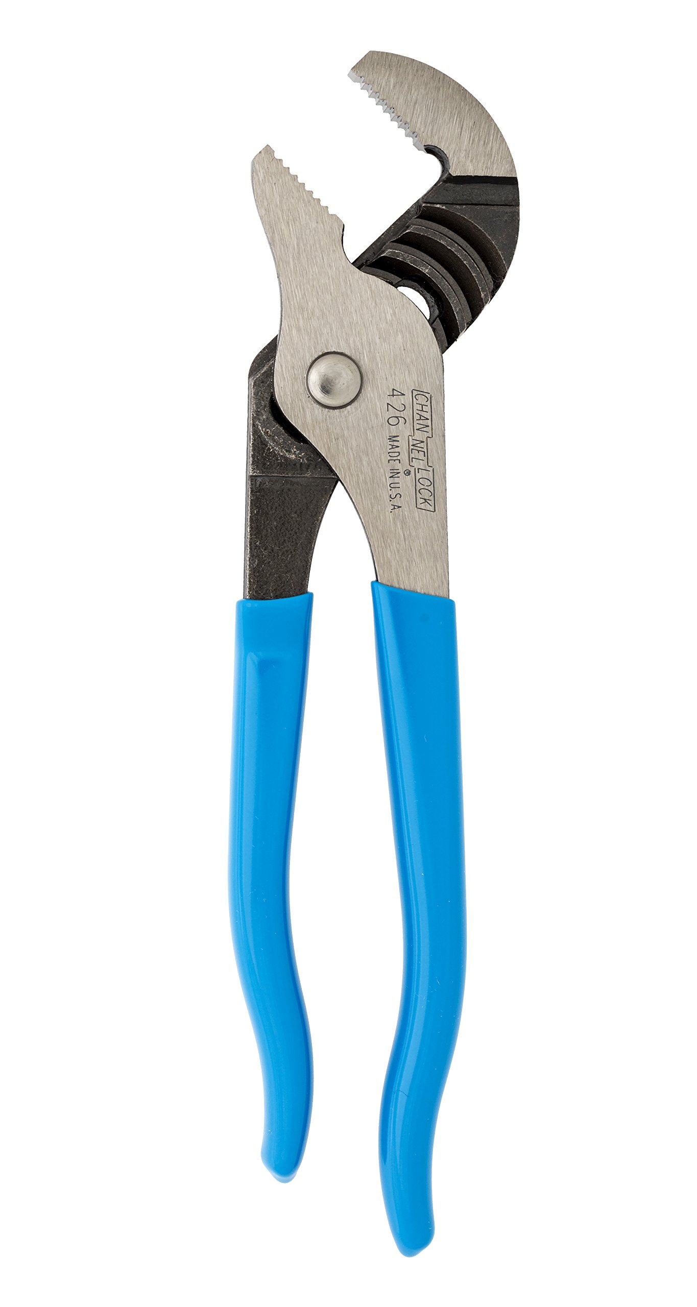 Channellock 2 Piece Tongue and Groove Pliers Set - 9.5-Inch, 6.5-Inch | Straight Jaw Groove Joint Pliers | Laser Heat-Treated 90° Teeth| Forged from High Carbon Steel | Patented Reinforcing Edge Minimizes Stress Breakage | Made in USA