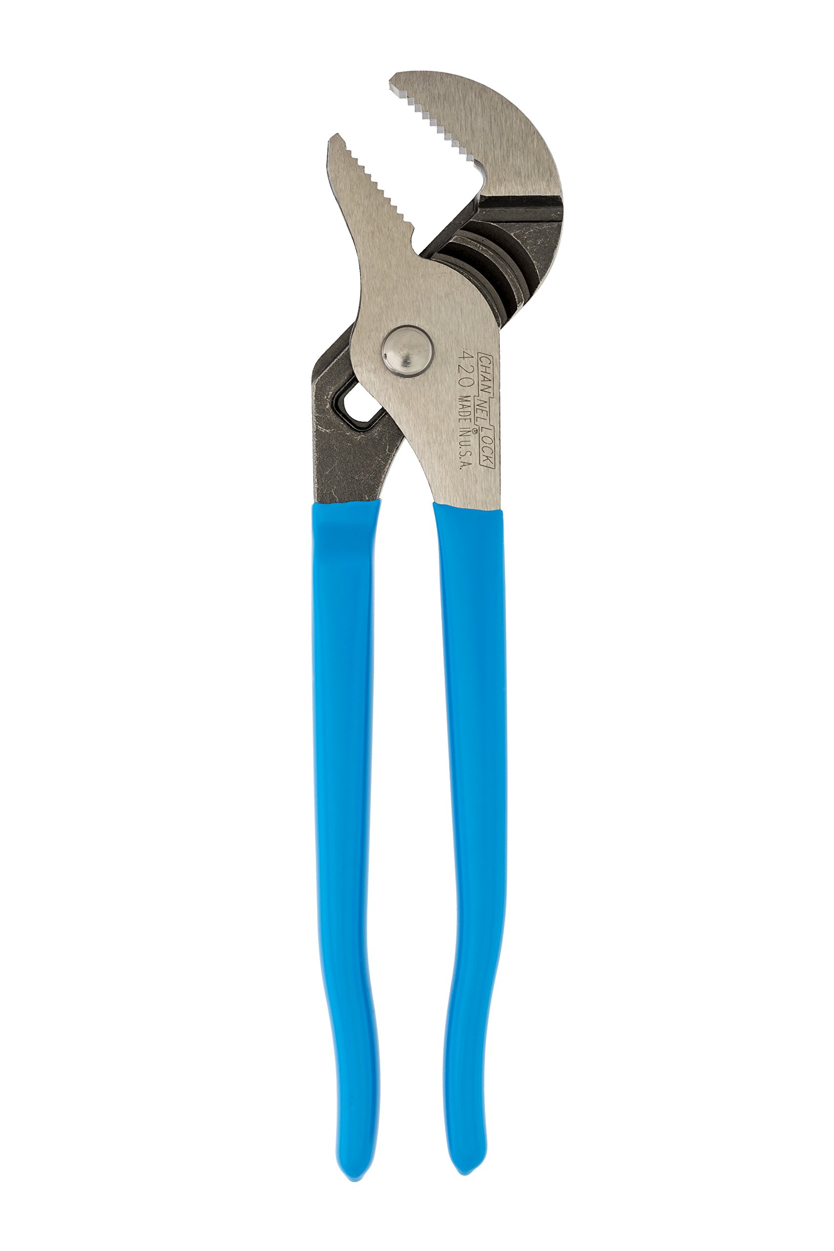 Channellock 2 Piece Tongue and Groove Pliers Set - 9.5-Inch, 6.5-Inch | Straight Jaw Groove Joint Pliers | Laser Heat-Treated 90° Teeth| Forged from High Carbon Steel | Patented Reinforcing Edge Minimizes Stress Breakage | Made in USA