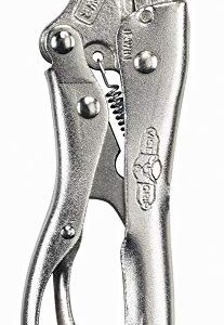 IRWIN VISE-GRIP Original Curved Jaw Locking Pliers with Wire Cutter, 4", 1002L3