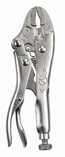 IRWIN VISE-GRIP Original Curved Jaw Locking Pliers with Wire Cutter, 4", 1002L3