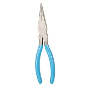 channellock 3017 8-inch long nose plier, blue