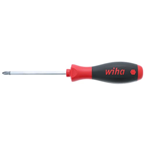 Wiha 31115 Phillips Screwdriver with SoftFinish Handle, 2 x 100mm