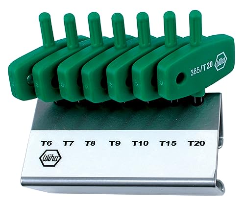 Wiha 36590 Torx Hex Key Set, Wing Handle, 7 Piece