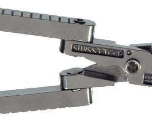 SWISS+TECH ST50022 Stainless Steel 6-in-1 Key Chain Multi Tool, Polished Finish (Single Pack)