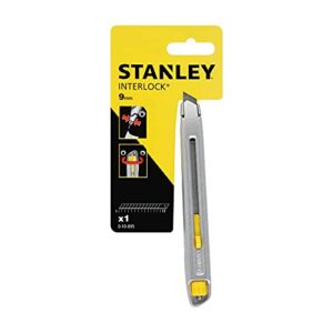 Stanley 0-10-095 Snap Off Knife "Interlock", Silver/Grey