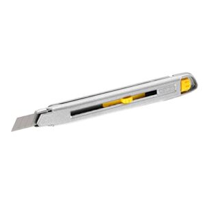 stanley 0-10-095 snap off knife "interlock", silver/grey