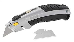 stanley 0-10-788 instant change retract knife, grey