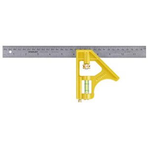 stanley 2-46-028 combination die cast square, 300mm/ 12''