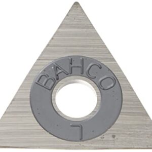 Bahco 449 L-Inch Triple-Edge Triangle Scraper Blade, 1&quot, Silver