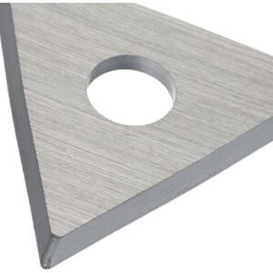 Bahco 449 L-Inch Triple-Edge Triangle Scraper Blade, 1&quot, Silver