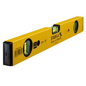 stabila - 70-2-40 double plumb spirit level 3 vial 40cm - stb70216