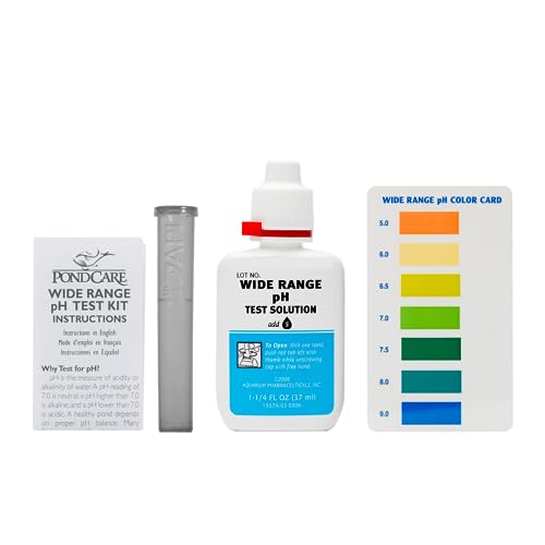 API POND WIDE RANGE pH TEST KIT 160-Test Pond Water Test Kit