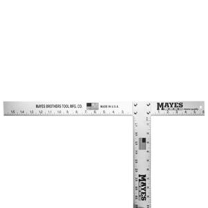 Great Neck Mayes 48 Inch Lightweight Aluminum Drywall Square,Silver,One Size,10181