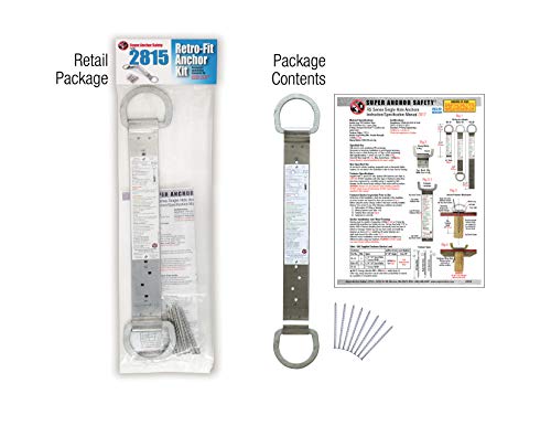 2815 Super Anchor Safety RetroFit Permanent Roof Anchor