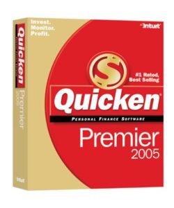 quicken 2005 premier [old version]