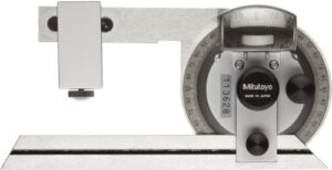 mitutoyo 187-904, universal bevel protractor, 6" blade, 5 minute vernier resolution