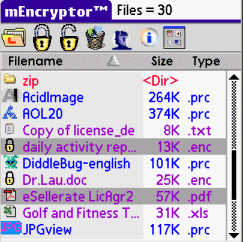 mEncryptor downloadable Software