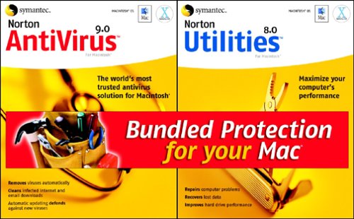 Norton AntiVirus 9.0 and Norton Utilities 8.0 Bundle (Mac)