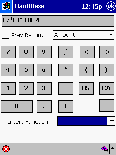 HanDBase Professional Edition (Windows) downloadable Software